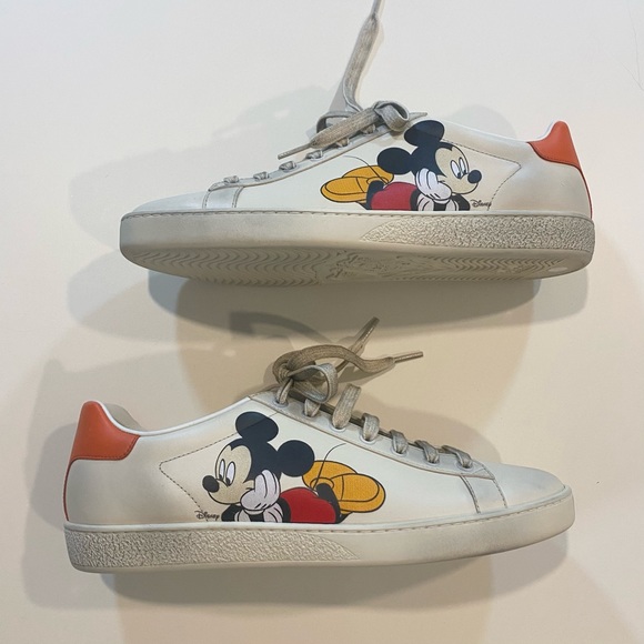 Gucci | Shoes | Gucci X Disney Mickey Mouse Ace Sneakers | Poshmark